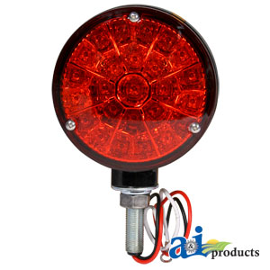 Hazard Orange Lights For Tractors 17" Rooftop Strobe Flashing Light