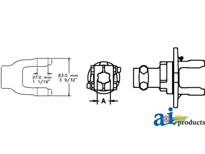 Seal, Oil; PTO Housing A-RE38725 - Tired Iron Tractor Parts