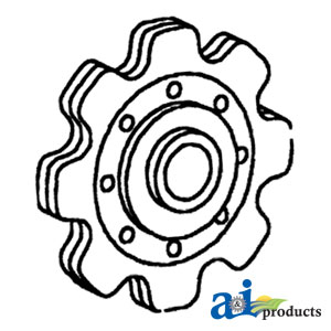 A&I Prod. Replaces A-AH101219 LOWER IDLER SPROCKET | eBay