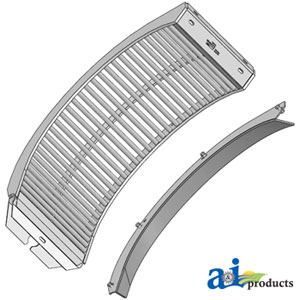 Concave, Round Bar; Front, Extended Wear A-AXE28955 - Tired Iron ...