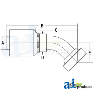 A-H136055-Housing, Tailings Elevator A-H136055